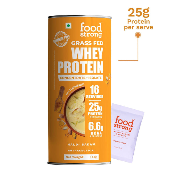 Whey Protein | Haldi Badam – foodstrong