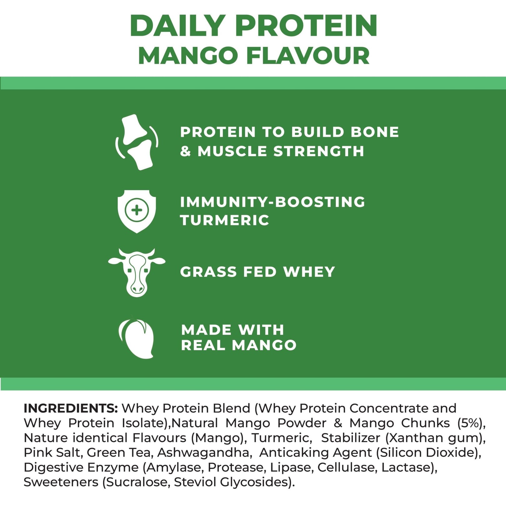Whey Protein | Mango – foodstrong
