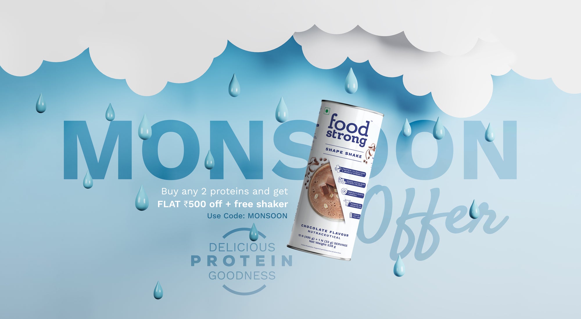 Whey Protein Powder & Shake For Men / Women India | Foodstrong – foodstrong